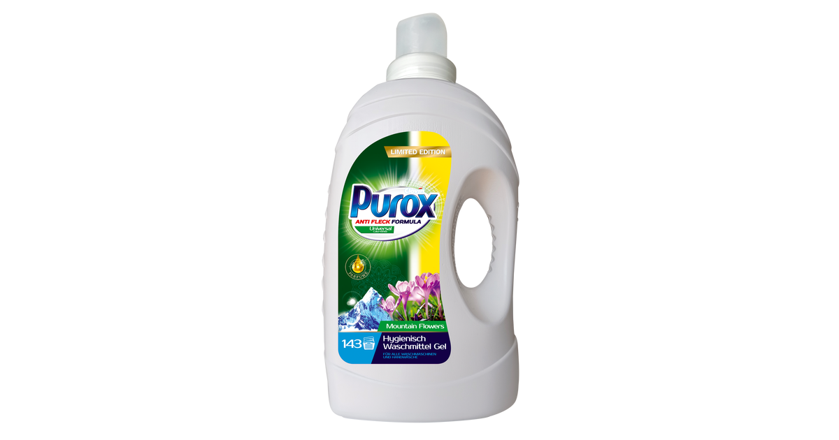 Żel do prania Purox Universal Mountain Flowers 4,3l LIMITED EDITION ...