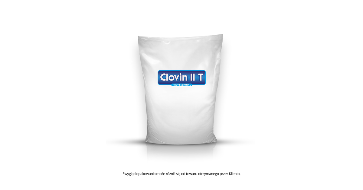 Clovin II T koncentrat do tłustych plam 15 kg | Sklep CLOVIN